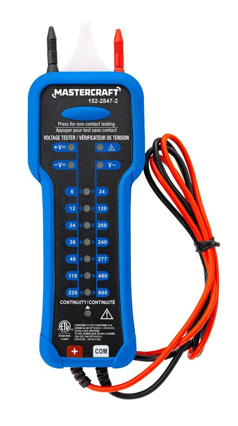 Mastercraft Voltage And Continuity Tester Canadian Tire
