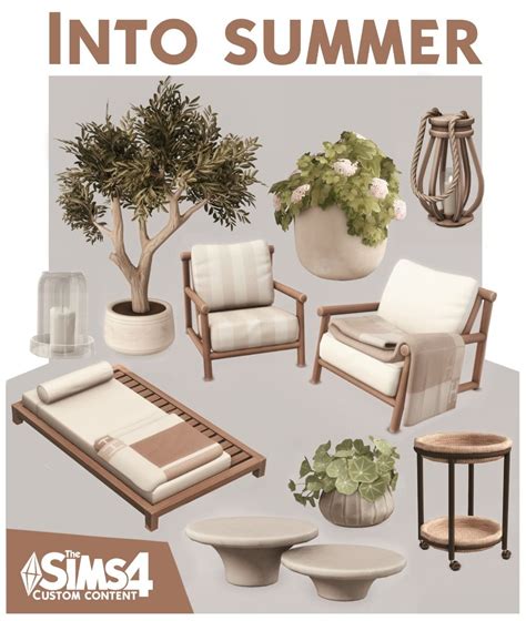 Into Summer Sims 4 Cc Free Love Handmade