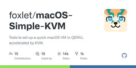 Github Foxletmacos Simple Kvm Tools To Set Up A Quick Macos Vm In