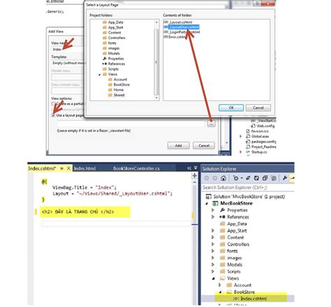 asp mvc thiết kế layout
