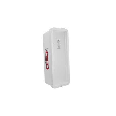 White Surface Mounted Fire Extinguisher Cabinet With Pull Panel For 5