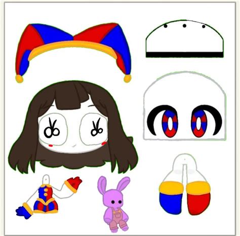 Pomni Doll😊 в 2025 г Бумажные куклы Забавные подарки Поделки