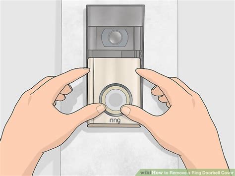 Simple Ways To Remove A Ring Doorbell Cover 10 Steps