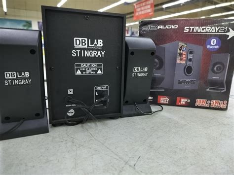 Db Audio Multimedia Bluetooth Speaker Stingray 2 1 Hmr Shop N Bid