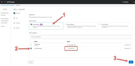 secure your apis with anypoint flex gateway in connected mode api