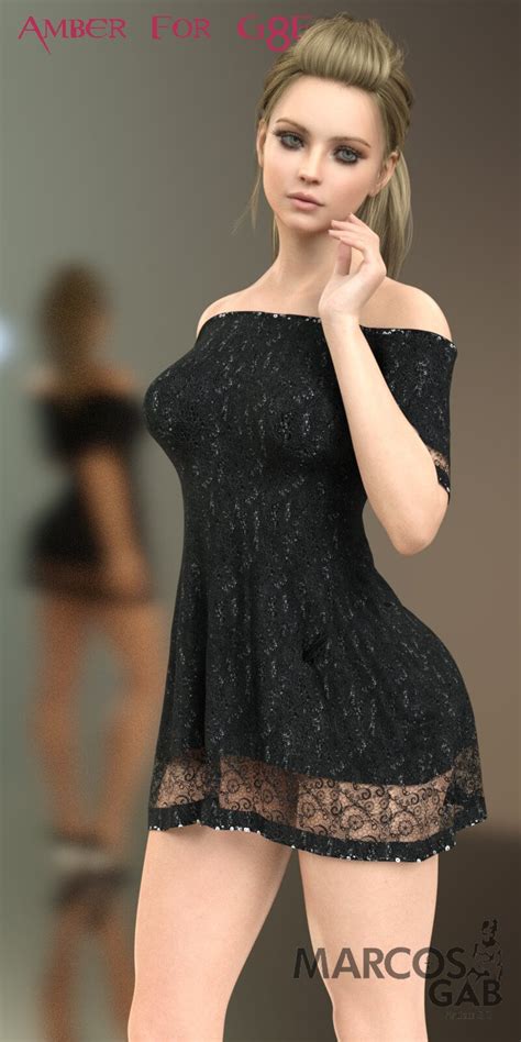 Amber For Genesis 8 And 8 1 Female Daz Content By MarcosGAB