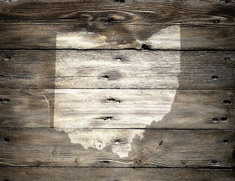 Ohio Map Rustic Free Photo On Pixabay Pixabay