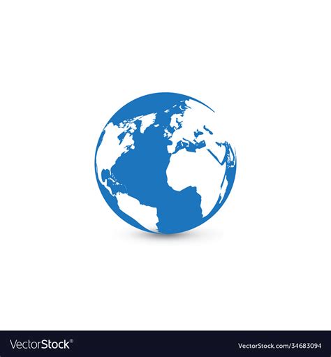 Earth Globe Logo