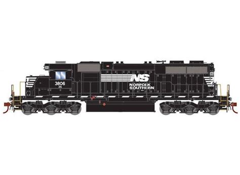 Athearn Rtr 1441 Ho Scale Emd Sd38 Norfolk Southern Ns 3806 Dccsound