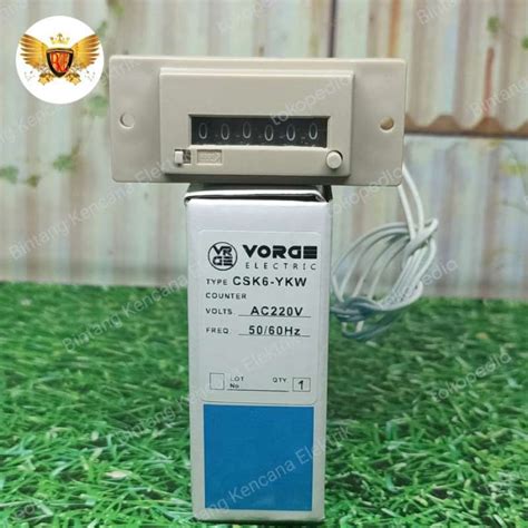 Jual Counter Timer Analog 6 Digit 220vac Counter Analog 6digit Csk6 Ykw Di Seller Aghanim
