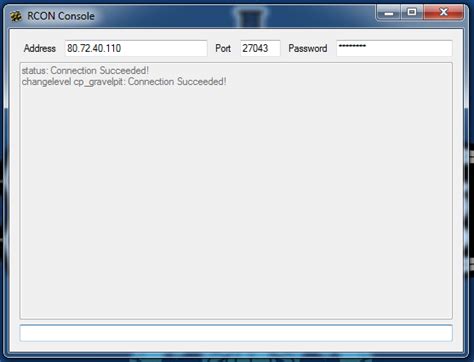 Rcon Console