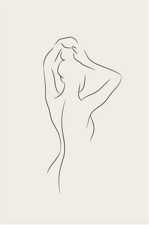 How To Draw A Female Body Silhouette