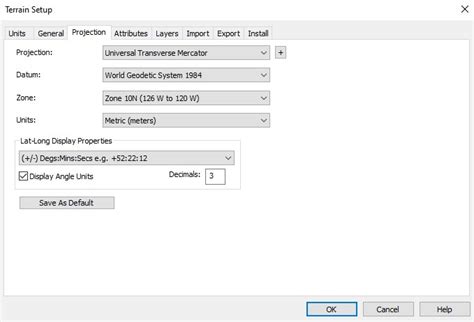 Exporting A Terrain File Terx To An Arcview Shape File