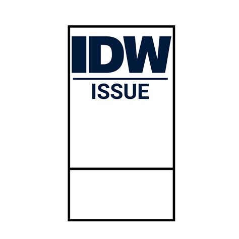 idw comics issue template by joevels06 on deviantart