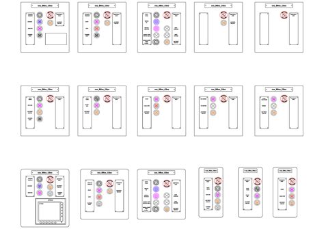 Push Button Layout Dwg