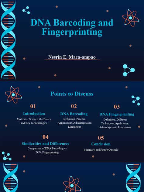 Dna Barcoding And Fingerprinting 1 Pdf Polymerase Chain Reaction