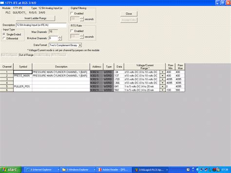 Configuring An Analog Input Allen Bradley Rockwell Automation