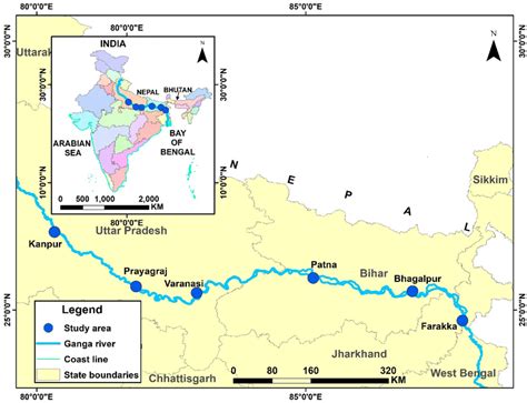 Study Area Map Of The Sampling Sites Download Scientific Diagram
