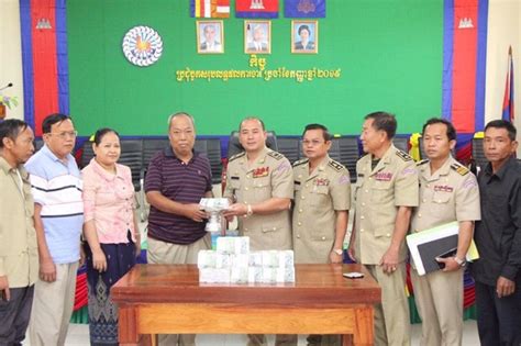 លោកឧត្តមសេនីយ៍ទោ ម៉ៅ ច័ន្ទមធុរិទ្ធ បានអញ្ជើញជាអធិបតីក្នុងពិធីបើក ថវិកាគោលនយោបាយ