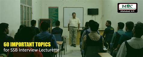 60 Important Topics For Ssb Interview Lecturette Best Nda Coaching Ssb Interview Coaching