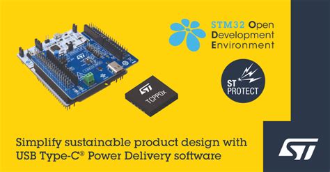 St Stm32 마이크로컨트롤러용 Usb Type C® 전력 공급 소프트웨어 출시 전자 부품 분야의 최신 뉴스 뉴스