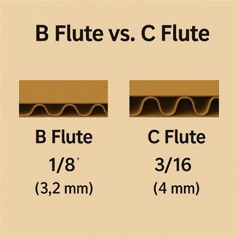B Flute Vs C Flute Which Cardboard Is Best For Food Boxes