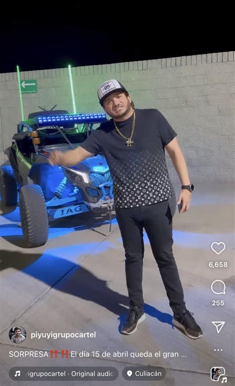 Piyuyi Announcing His Newest Corrido With Ivans Canam In The