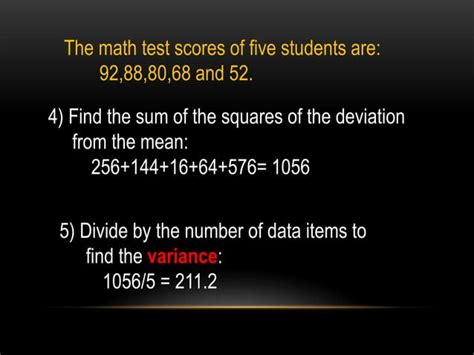 Introduction To Biostat Standard Deviation And Variance Pptx