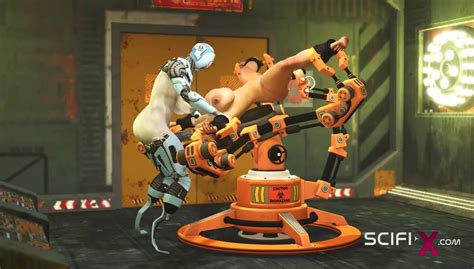 I Just Want Your Knob Robot She Creature Romps A Spectacular Handcuffed Huge Boobed Brown