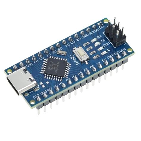 Arduino Nano V30 Compatible Atmega328p Ch340 5v 16mhz Usb C Soldere