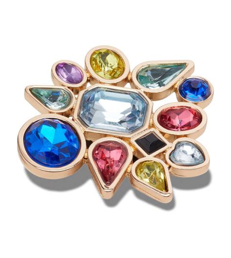 Crocs Multi Color Gem Cluster Crocs