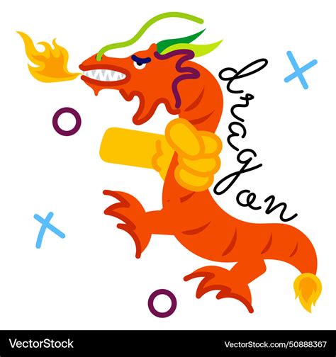 Dragon Royalty Free Vector Image Vectorstock