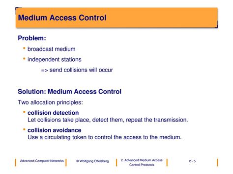2 advanced medium access control protocols ppt download