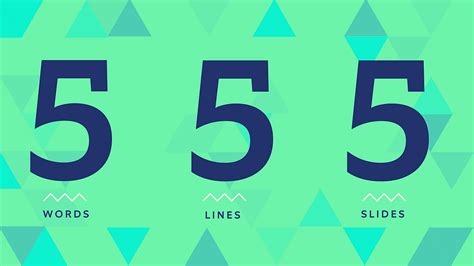 Powerpoint 101 The 5 5 5 Rule