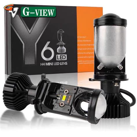 G-View Hot Selling Y6 Series LED Bulbs Auto Lighting System for H4 ...