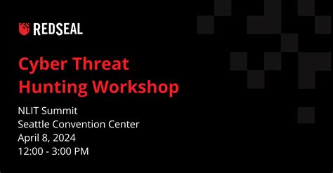 cyber threat hunting workshop redseal
