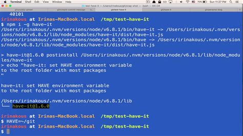 Quick Npm Installs With Have It Youtube