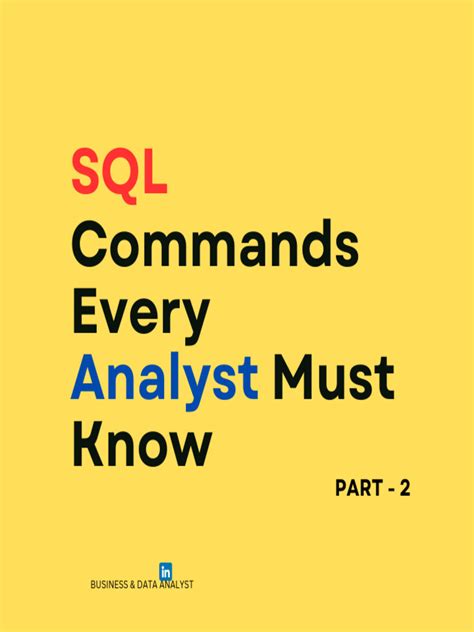 Sql Commands Pdf