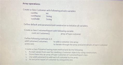 Solved Pizza Hut Java Assignment Class Object Creation