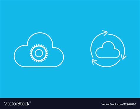 Cloud Computing Technology Royalty Free Vector Image