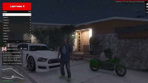 Gta5 Mod Menu Lightning X Safe Youtube