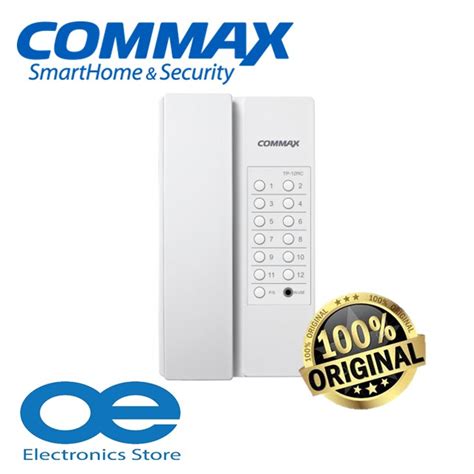 commax cm tp 6rc and cm tp 12rc multiple intercom unit shopee malaysia