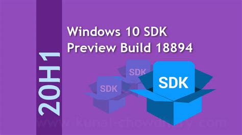 Windows Sdk Preview Build For H Is Now Available For Download