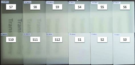 Translucent Samples From Covestro Deutschland Ag Used In This Work