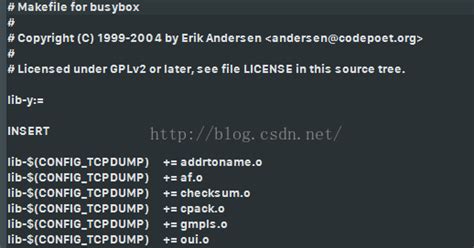 1242版本busybox扩充命令及函数集讲解扩充applet命令busybox Tcpdump Csdn博客