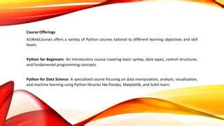 Master Python Programming Online: A Comprehensive Guide | PPT