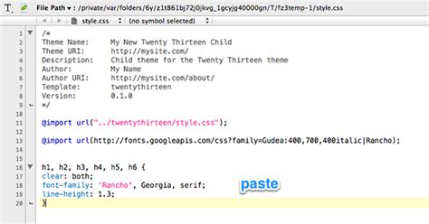 Beginning With Wordpress Editing The Look Of Your Site With Css Idevie