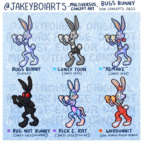Bugs Bunny Cartoon Characters Names