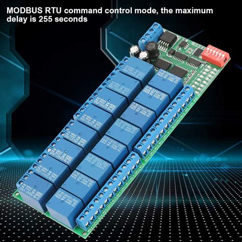 DC 12V 16 Channel MODBUS RTU RS485 Relay Module Egypt Ubuy