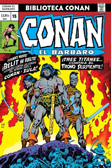 Biblioteca Conan Conan El Bárbaro 15 Panini España Bazar Historias